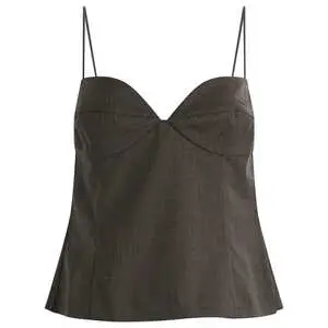 ST. AGNI Wool Cami - Mulch