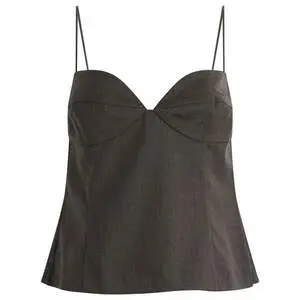 ST. AGNI Wool Cami - Mulch