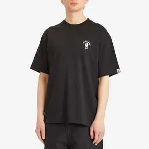 A BATHING APE One Point College Relaxed Fit Tee