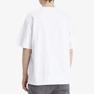 A BATHING APE Collegeonogram College Relaxed Fit Tee - White