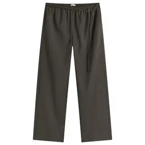 ST. AGNI Wool Everyday Pants - Mulch