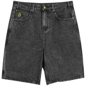 BUTTER GOODS Weathergear Denim Shorts - Faded Black