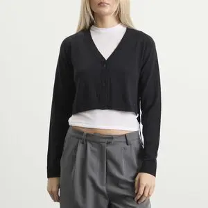 STEL Side Tie V Neck Jumper