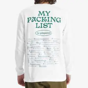 MANASTASH Long Sleeve Be Prepared T-shirt