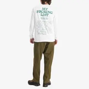MANASTASH Long Sleeve Be Prepared T-shirt