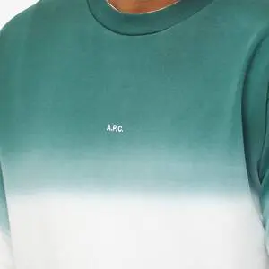 A.p.c. Chris Dip Dye Crew Sweat