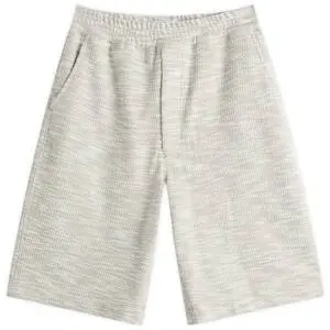 MERELY MADE Jacquard Wide Shorts - Beige