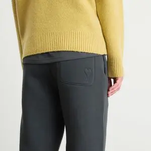 AMI Paris Brushed Fleece Big Adc Jogger