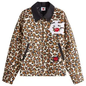 ICECREAM Work Jacket - Leopard Print