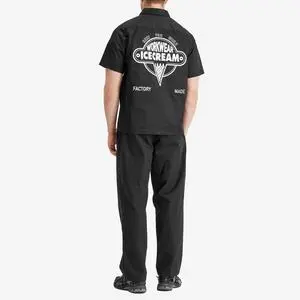 ICECREAM Quarter Zip Work Shirt