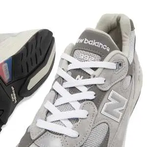 NEW BALANCE 992 " Silver" Made In Usa - Grey