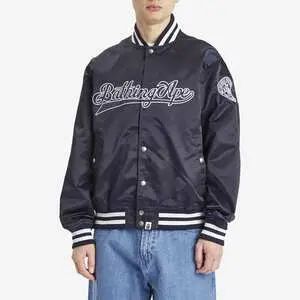 A BATHING APE Baseball Varsity Jacket