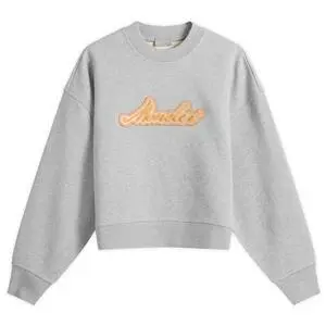 Moncler Logo Sweatshirt - Light Grey