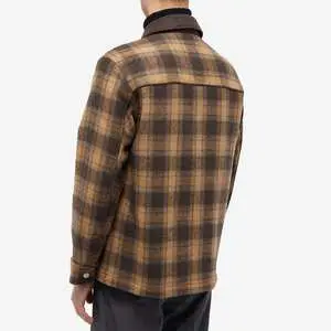 A.p.c. New Emile Check Wool Work Jacket