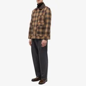 A.p.c. New Emile Check Wool Work Jacket