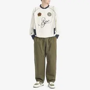 A BATHING APE Multi Logo Relaxed Fit Pullover