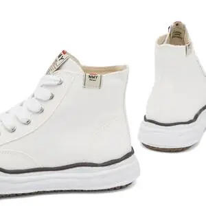 Mihara Yasuhiro Peterson Original Sole Canvas Hi Sneaker - White
