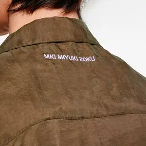 MKI MIYUKI ZOKU Sandwash Cupro Vacation Shirt