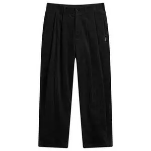 TTT MSW Corduroy 2-tuck Trousers - Black