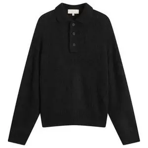 Studio Nicholson Dune Polo Shirt - Black