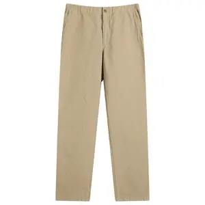 Norse Projects Ezra Relaxed Cotton Linen Trousers - Clay