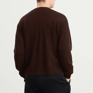 N!CE Embroidered Logo Knit Cardigan