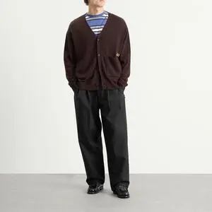 N!CE Double Pleat Belted Trousers
