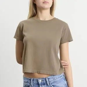 AGOLDE Adine Shrunken Tee