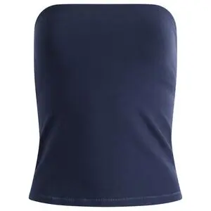 SKIMS Cotton Jersey Tube Top - Navy