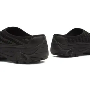 Merrell Moab Slide 2 Leather Woven Se - Black