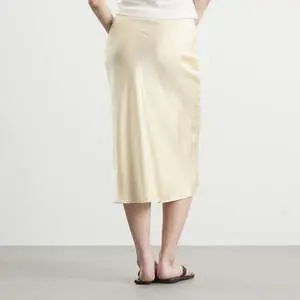 ANINE BING Bar Silk Skirt