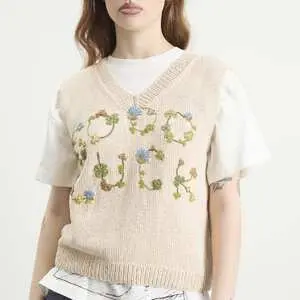 STORY MFG. Hand Knit Party Vest