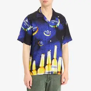 PLEASURES Cerveza Vacation Shirt