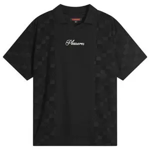 PLEASURES Planets Polo Shirt - Black