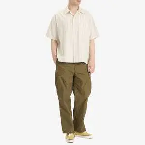 NEIGHBORHOOD Dobby Stripe Hawaiian Shirt