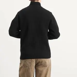 C.P. COMPANY Half Zip Lambswool Jumper