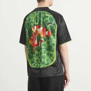 PLEASURES X Boiler Room Aqua Soccer Jersey