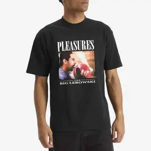 PLEASURES X The Big Lebowski Lick T-shirt