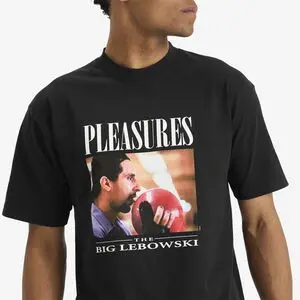 PLEASURES X The Big Lebowski Lick T-shirt