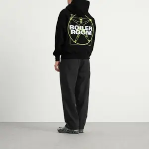 PLEASURES X Boiler Room Workman Hoodie