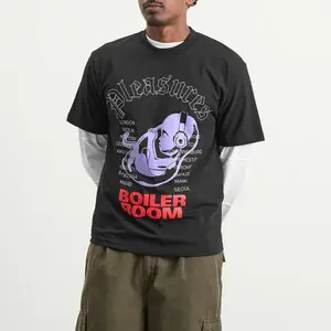 PLEASURES X Boiler Room Headphone T-shirt
