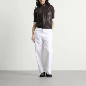 NOTHING WRITTEN Heritage Leather Vest