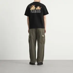 PLEASURES Dynamic Emboirdery T-shirt