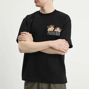 PLEASURES Dynamic Emboirdery T-shirt