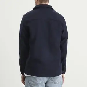 WAX LONDON Lomond Thick Wool Blend Overshirt