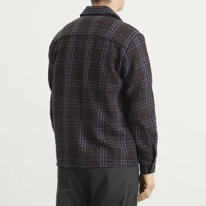 WAX LONDON Whiting Skate Check Overshirt