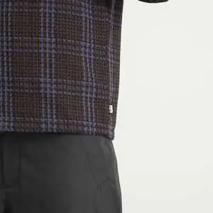 WAX LONDON Whiting Skate Check Overshirt