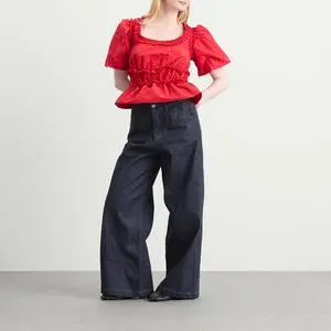 DAMSON MADDER Everly Ruffle Blouse