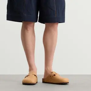 BIRKENSTOCK S Boston Bone Embossed 50th Anniversary - Natural