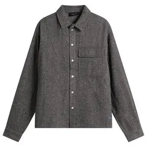 DIME Wool Overshirt - Silver